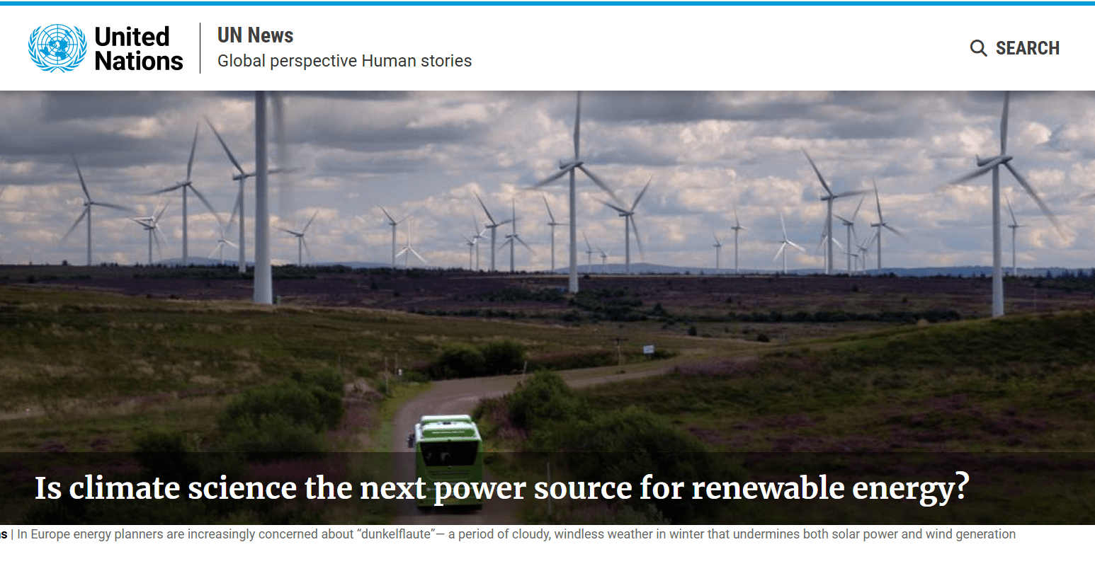 From UN News: Climate Science Is Key to Renewable Energy Resilience ...
